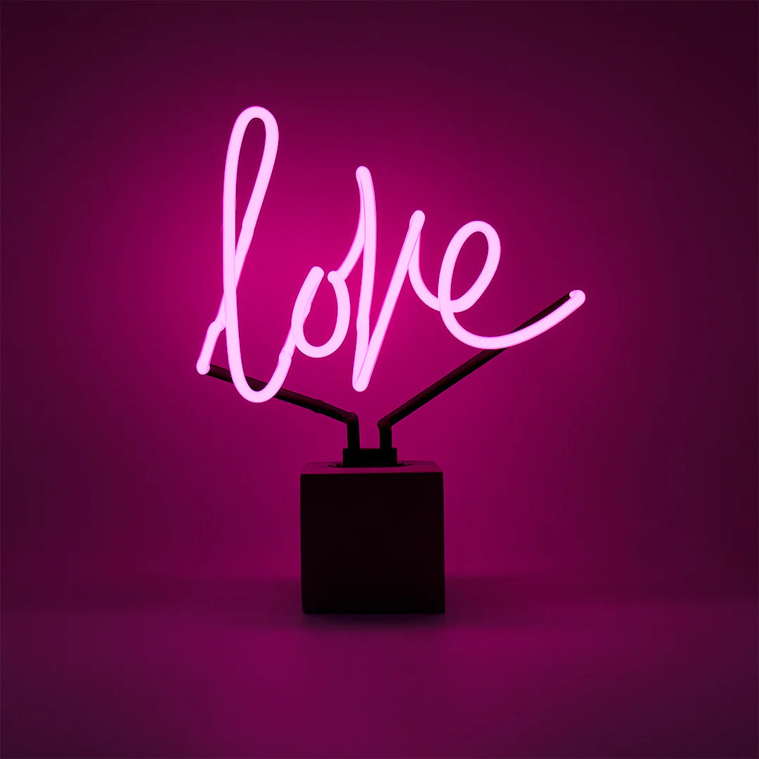 NEON (CONCRETE BASE) - LOVE – Lulu Puras